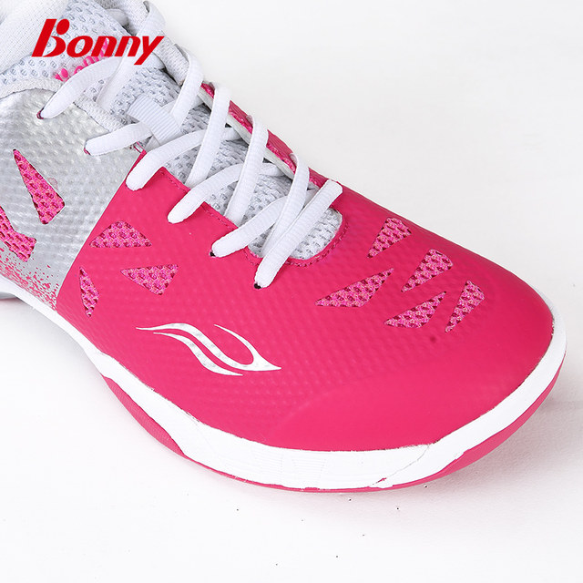 Bonny/Boli Light Feather 033 white and blue professional badminton ...