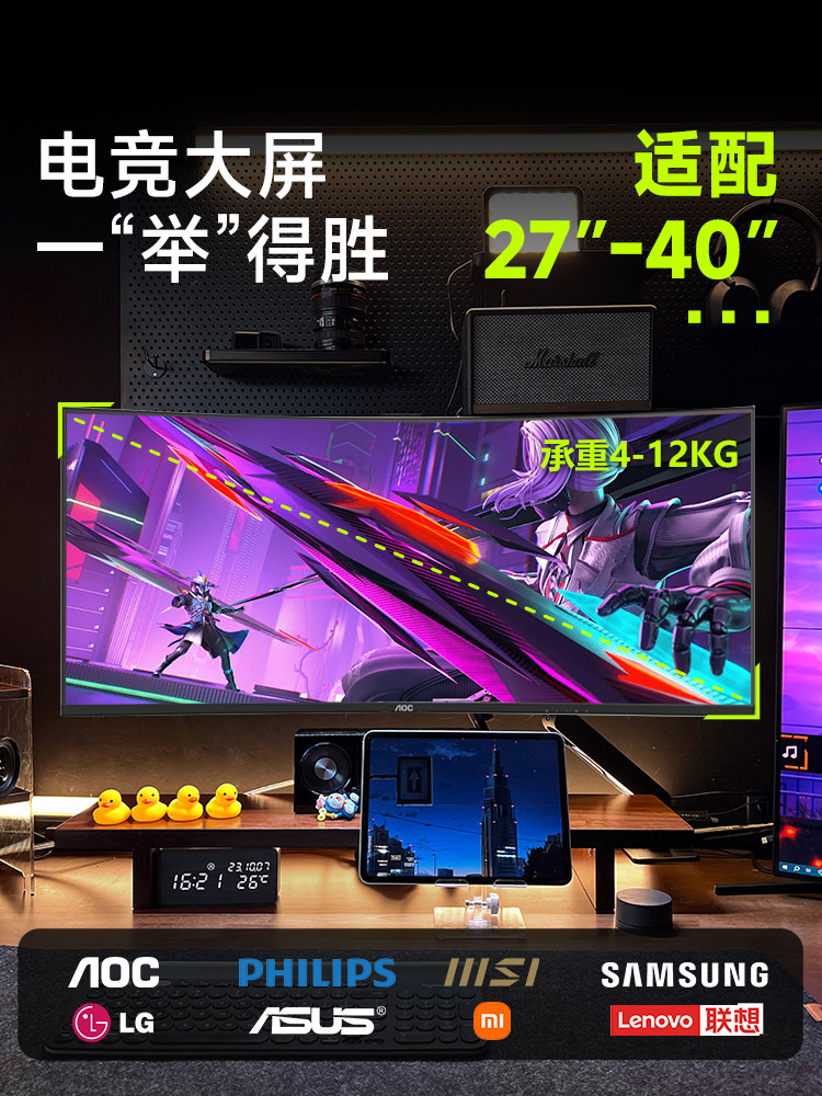AOC AM500 Monitor Bracket - 12kg Capacity