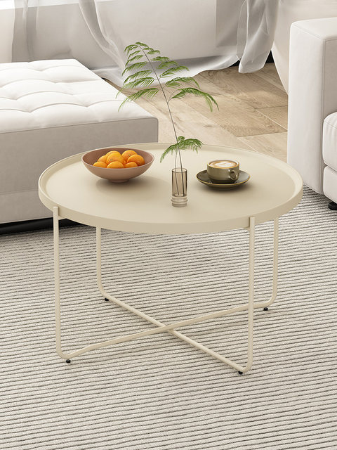 2024 new Internet celebrity cream style living room small tea table for ...