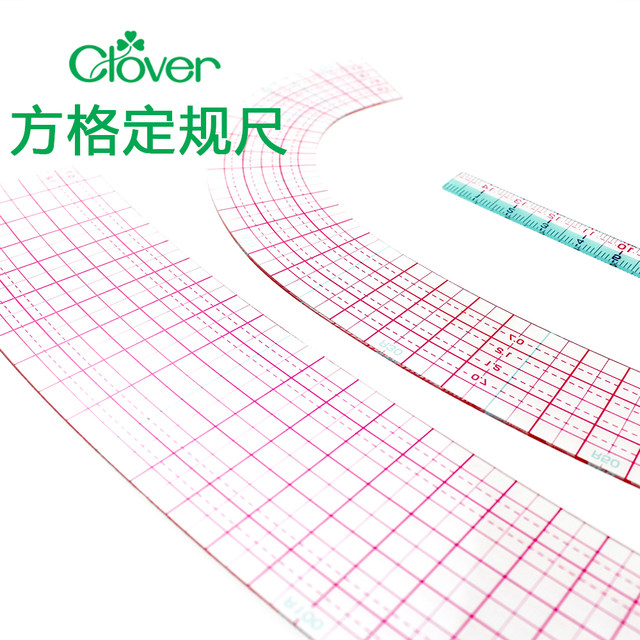 Japan imported Coke CLOVER square eye triangle scale scaling ruler ...