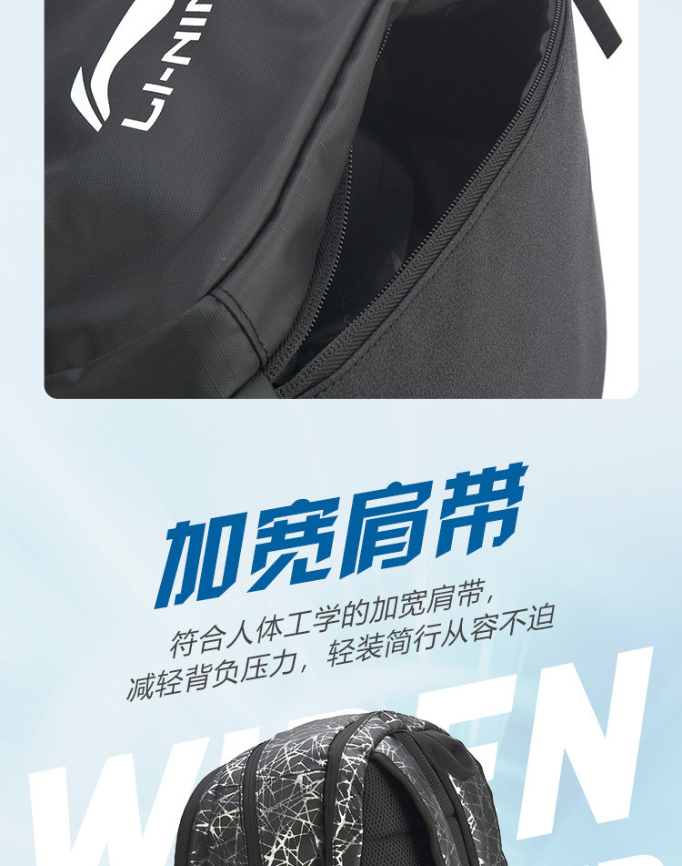 Authentic Li Ning Badminton Backpack | 3 Packs Badminton Bag for Men ...