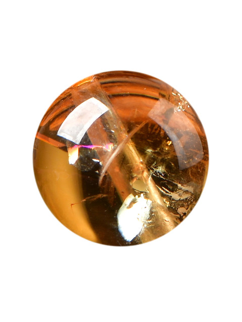 Natural pyramid citrine citrine diy hand-woven bracelet jewelry ...