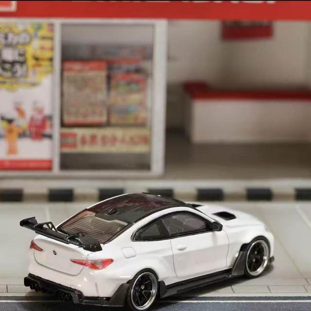 SW 1:64 BMW BMW G82 M4 Adero wide body modification limited alloy car ...