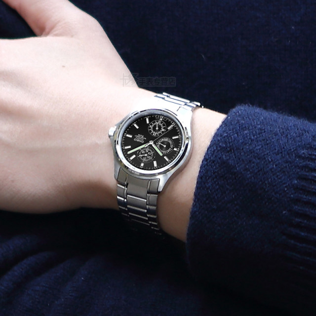 Fashion Casio Casio Watch Men's Blue Steel Non-Mechanical Quartz Men's ...