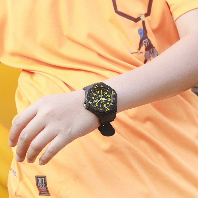 Casio children's watch student junior high school men and women ...