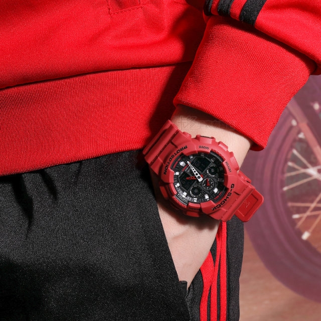 CASIO Casio blue watch men's g-shock student sports waterproof haze ...