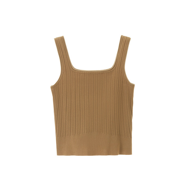 Langzi French -style unique sleeveless top Temperature high -level ...