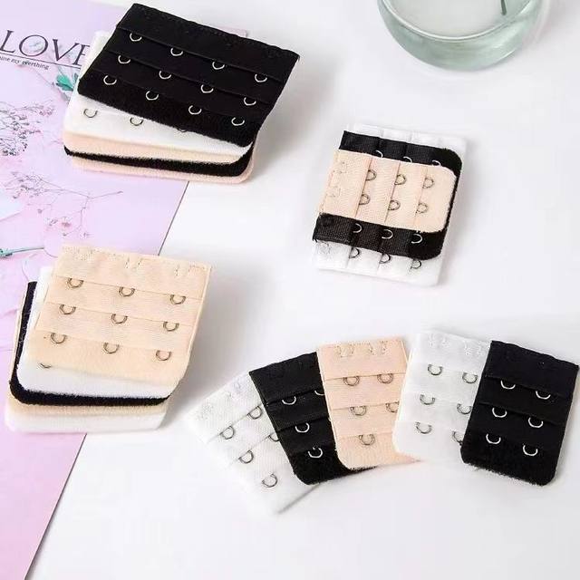 Seamless three-breasted bra extension buckle underwear stainless steel ...