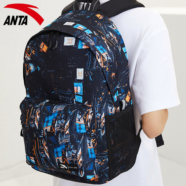ANTA Backpack for Men and Women 2024 Summer New Trendy Computer Bag ...
