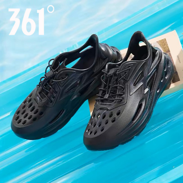 361 Crocs Men's Shoes 2024 New Autumn and Winter Men's Slippers ...