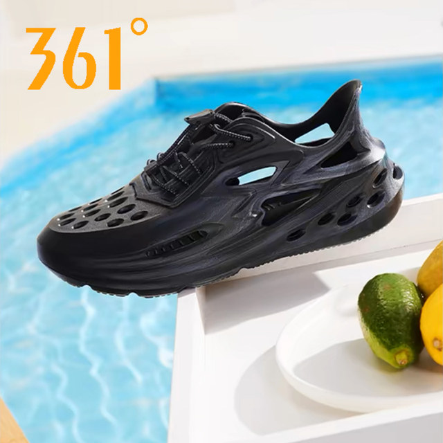 361 Crocs Men's Shoes 2024 New Autumn and Winter Men's Slippers ...