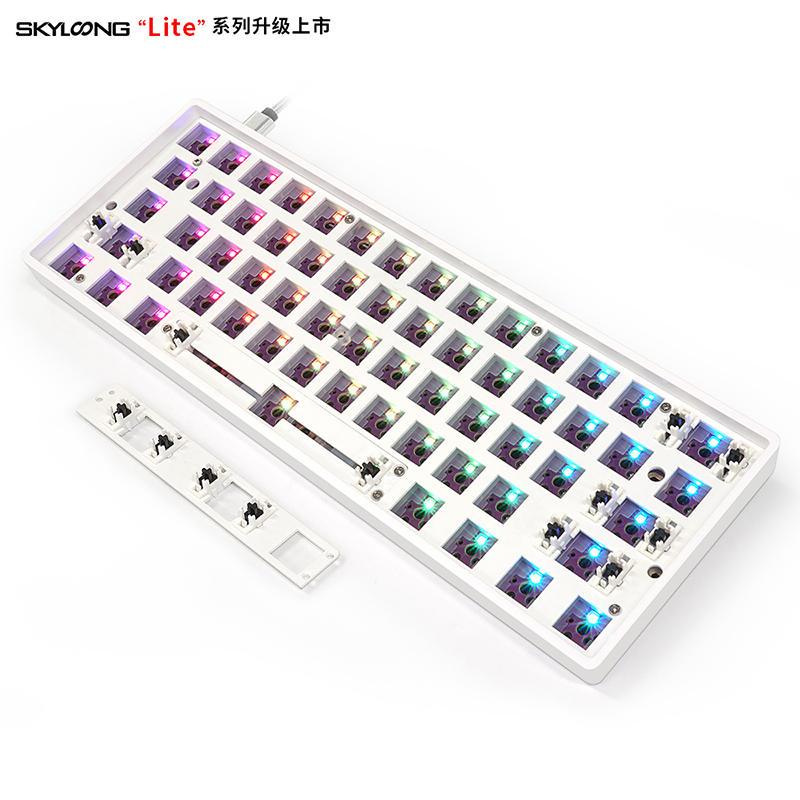 极客GK61X客制化60%GH60双模机械键盘铝合金套件PCB热拔插有线RGB-淘宝网