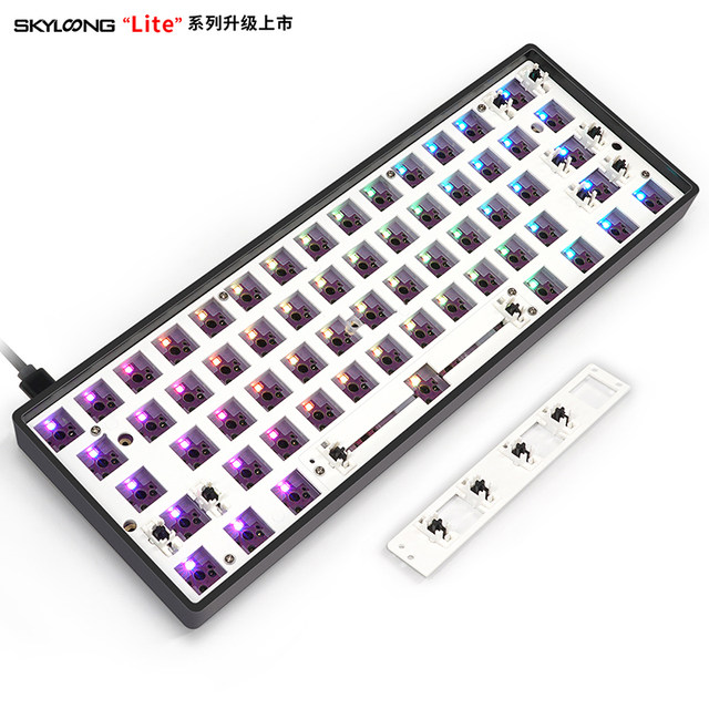 Geek Gk61X Customized 60% Gh60 Dual-Mode Mechanical Keyboard Aluminum ...