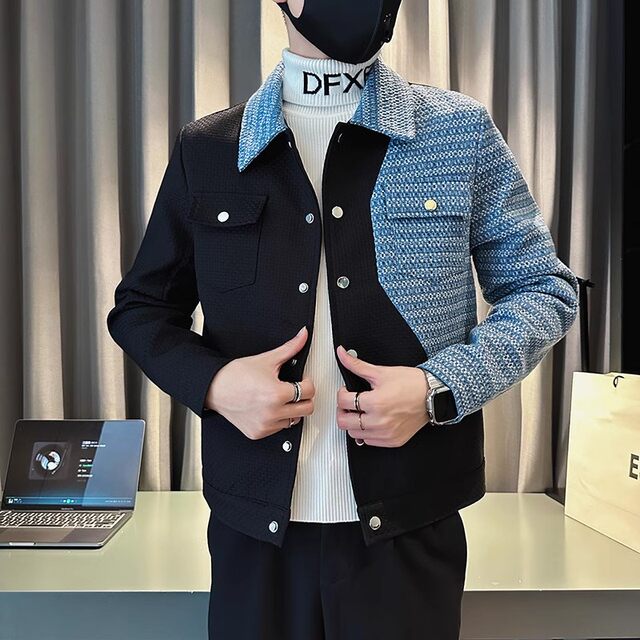 Denim jacket men's spring and autumn 2024 new fashion brand handsome ...