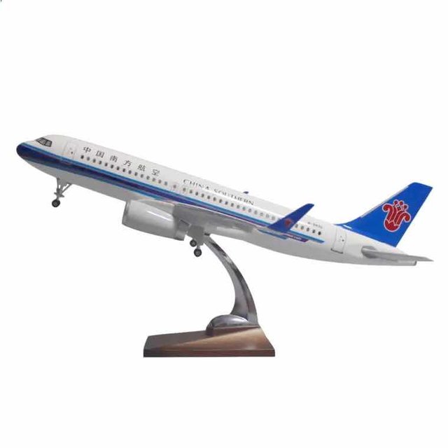 Airbus 320 Airbus 320 aircraft model with wheels and voice-activated ...
