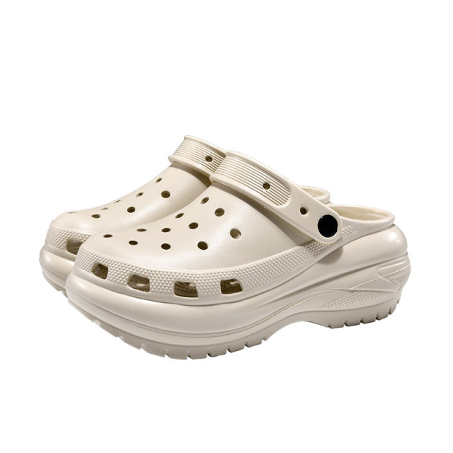 h8 light round clogs for women and men 2024 new summer thick-soled ...