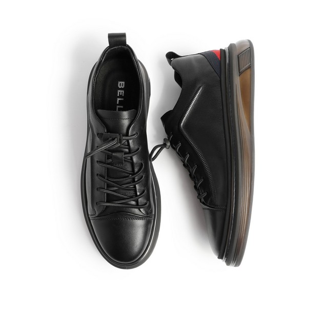 Belle Fashion Casual Shoes Men's Shoes Spring Shopping Mall Cowhide ...
