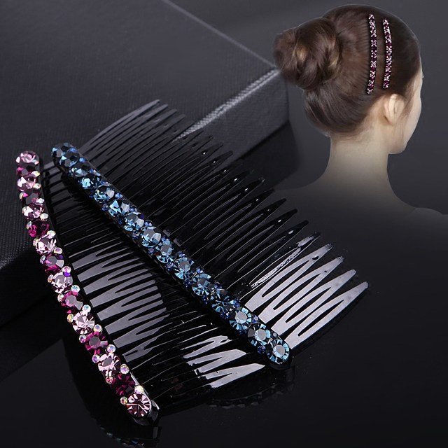 Korean hair accessories with diamond headband Korean style bangs hair ...
