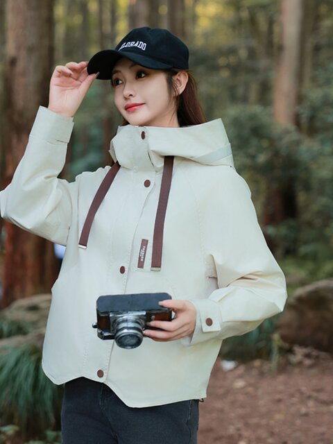 Spring and Autumn Jacket Women's Shock Clothes 2025 New Hot Small Jacket Mountaineering Suit ...