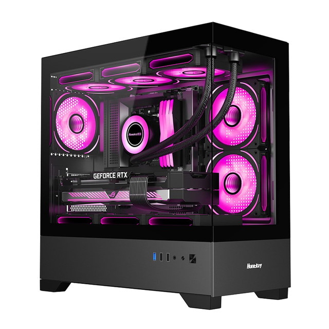 Huntkey GX760M780A computer case desktop water-cooled case full-side ...