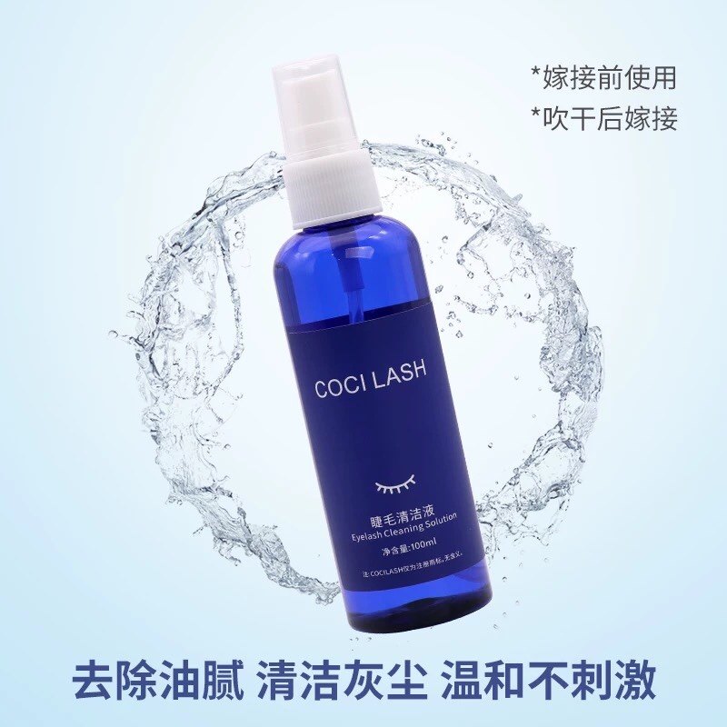 Eyelash Cleaning Solution - Protein & Oil Remover for Lash Extensions