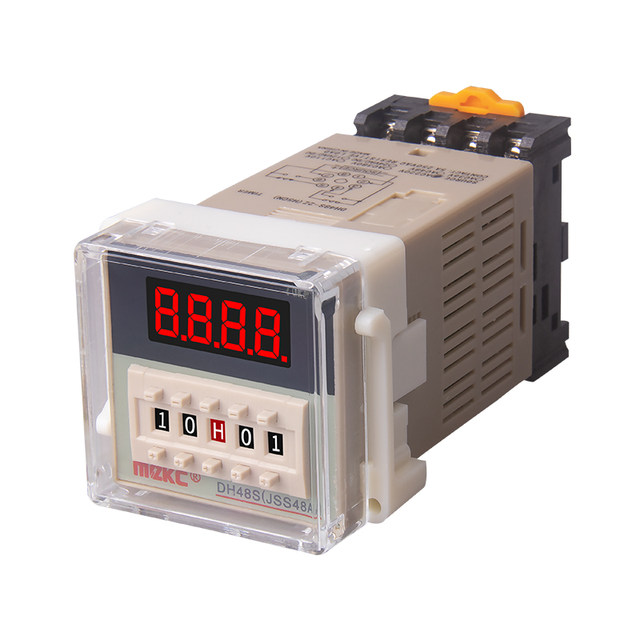 DH48S-S digital display time relay 220V adjustable 24V cycle control time delayer 2Z switch 380V