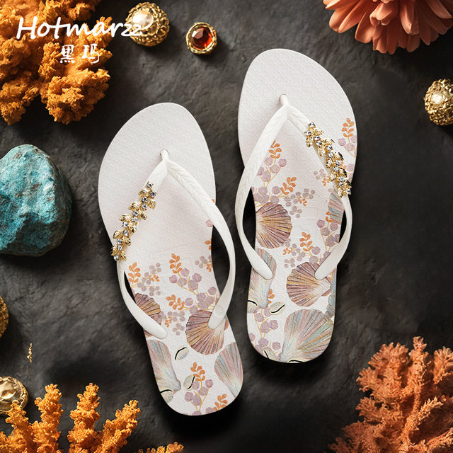 hotmarzz/Heima flip flops for women in summer wear fashionable foot ...