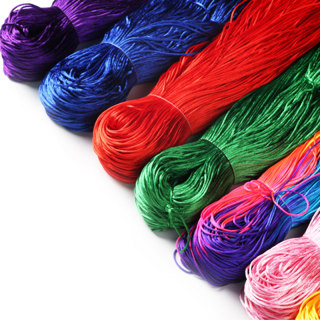 Chinese knot No. 5 braided wire diy slippers material handmade pendant ...