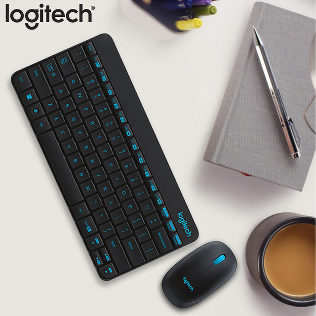 Logitech mk245 wireless soft keyboard and mouse set keyboard mouse office typing soft special ...