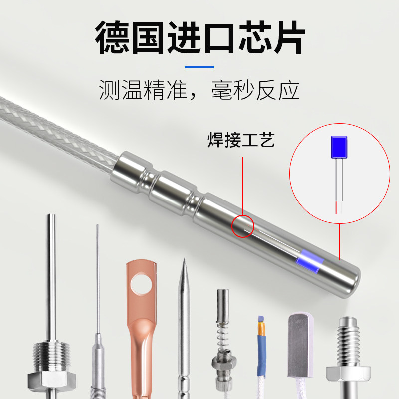 Termistor sensor suhu pt100 | probe sensor tahan termal pt1000 platinum ...