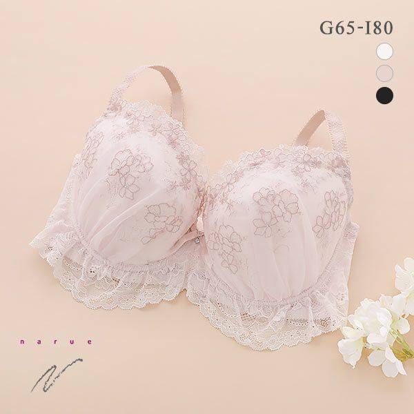 Japanese NARUE push-up bra, large size women's side push-up, side ...