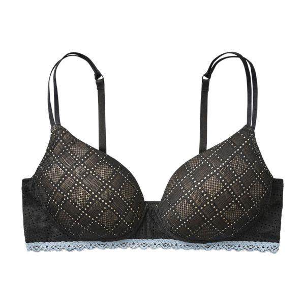 Gunze GUNZE underwear, wire-free sexy pull-up bra, home leisure travel ...