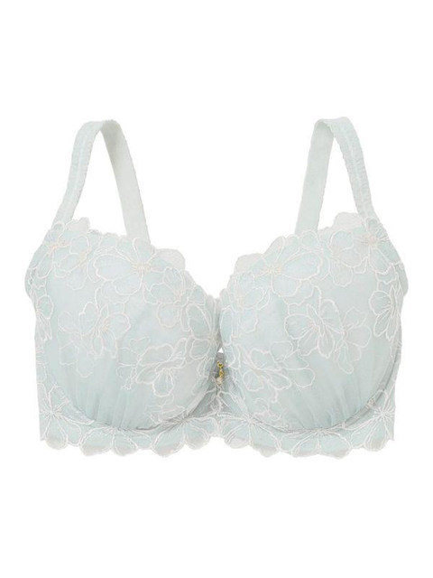 Japanese NARUE plus size underwear women's push-up, breast-proof and anti-expansion cute ...