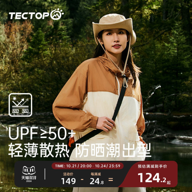 Tantuo Outdoor Contrast Color Workwear Sun Protection Clothing Women's ...