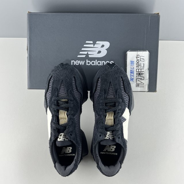 New Balance NB327 Black -gray Men and Women Comfortable and Light ...