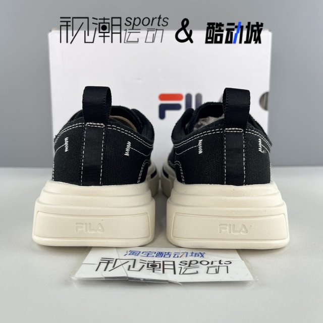 FILA Phila fault shoes black and white men and women Easiest for match ...