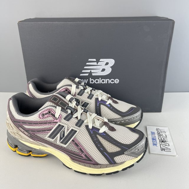 New Balance NB1906 purple gray white men and women Retro shock ...