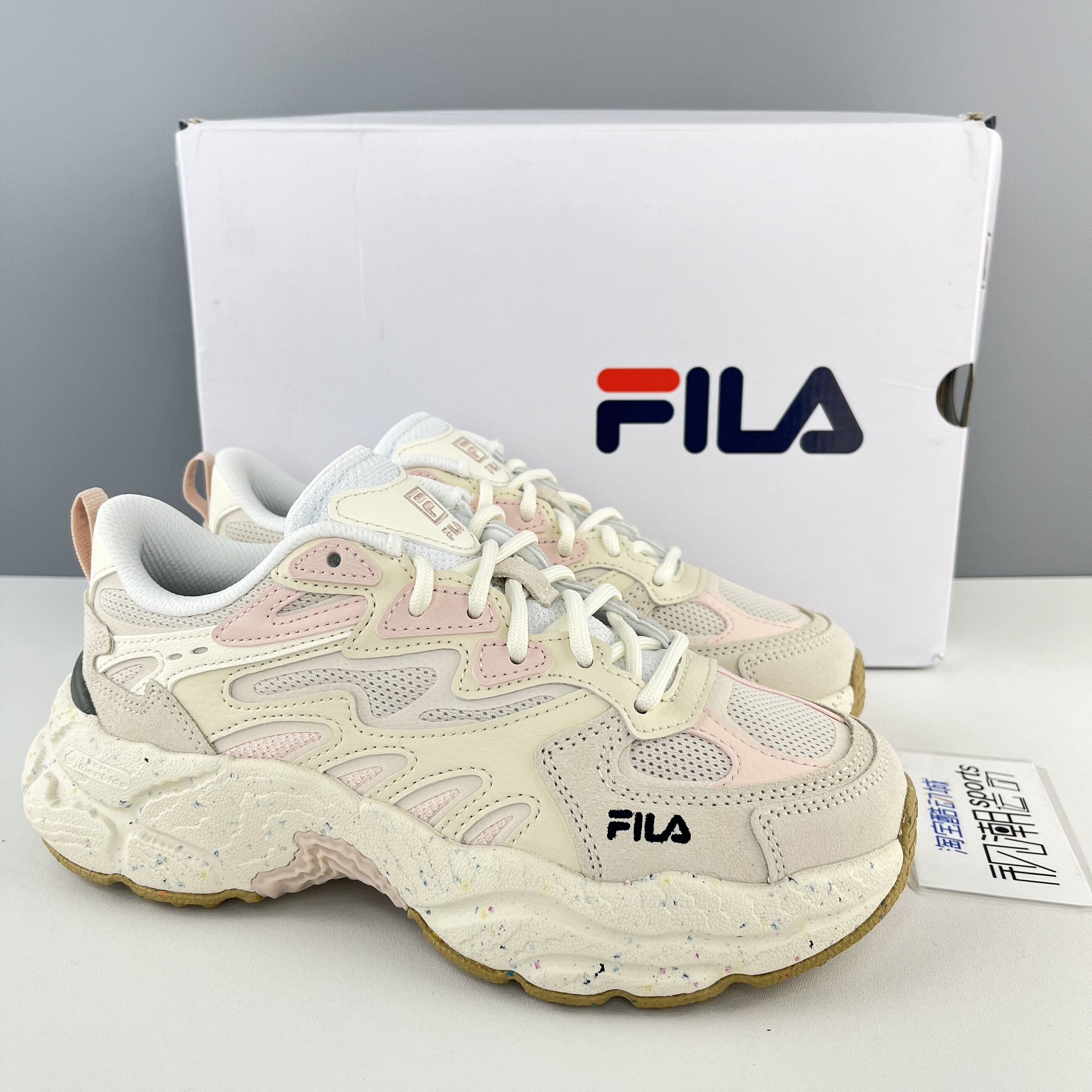 FILA Fila fern grass sandals birch brown women's comfortable and ...
