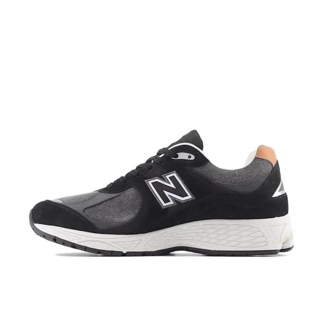 New Balance NB 2002R Black Men and Women's Retro wear -resistant low ...