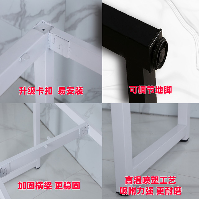 Iron table leg bracket office desk tripod stand table leg table stand ...