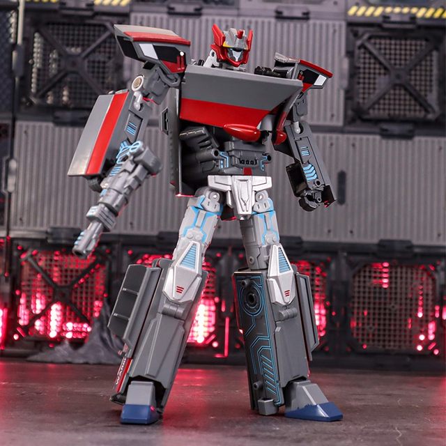 Military 8-in-1 Transforming Robot Toy Assembled Power Rangers Children ...