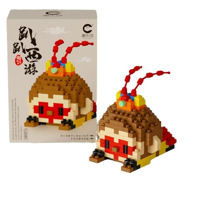 Compatible with Cartoon Papa Doll Building Blocks Christmas Series ...