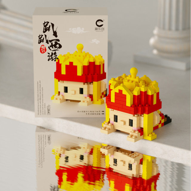 Compatible with Cartoon Papa Doll Building Blocks Christmas Series ...