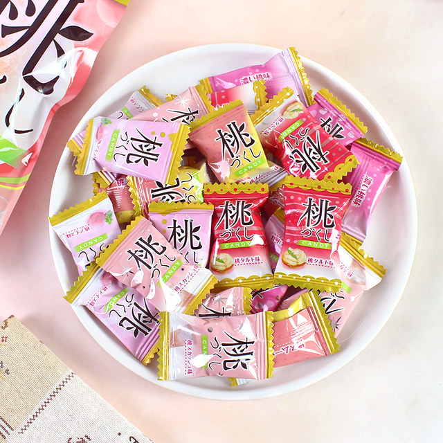 Snacks imported from Japan Fanqueji 4 types of white peach juice ...