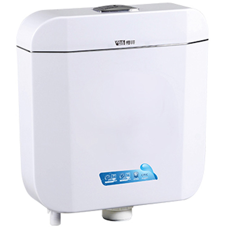 Sakurai 6002 Wall-Mounted Dual-Flush Toilet Water Tank