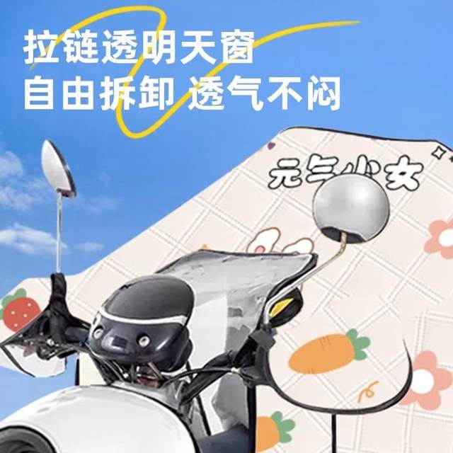 Emma Electric Vehicle Wind Wind Blocks by Parent -Summer Sunscreen ...