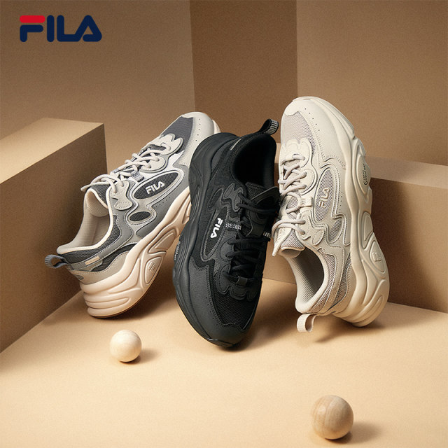 FILA Mars shoes 1S+ men's shoes cushioning retro sports shoes official ...