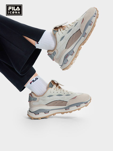 FILA Fila official women's shoes KM 2 pioneer sports shoes 2025 spring new stacked shoes 2 ...