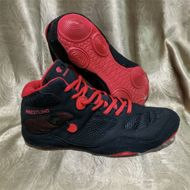 Boxing shoes, youth wrestling shoes, fighting shoes, Sanda shoes ...