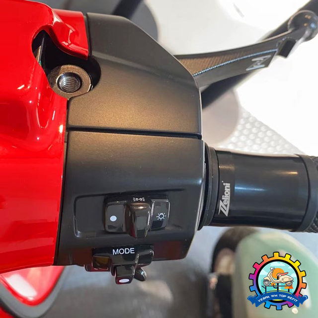 Piaggio modified new spring sprint Vespa150 black switch shell original ...